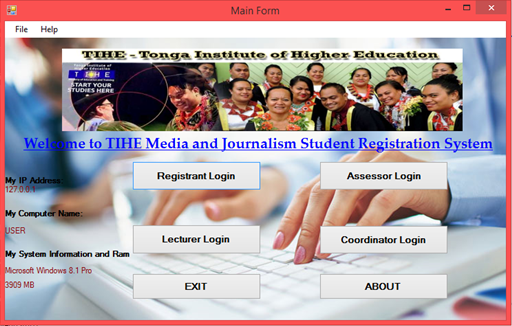 Media and Journalism Student Registration System (VB.net & MS Access Database) with Source Code ...